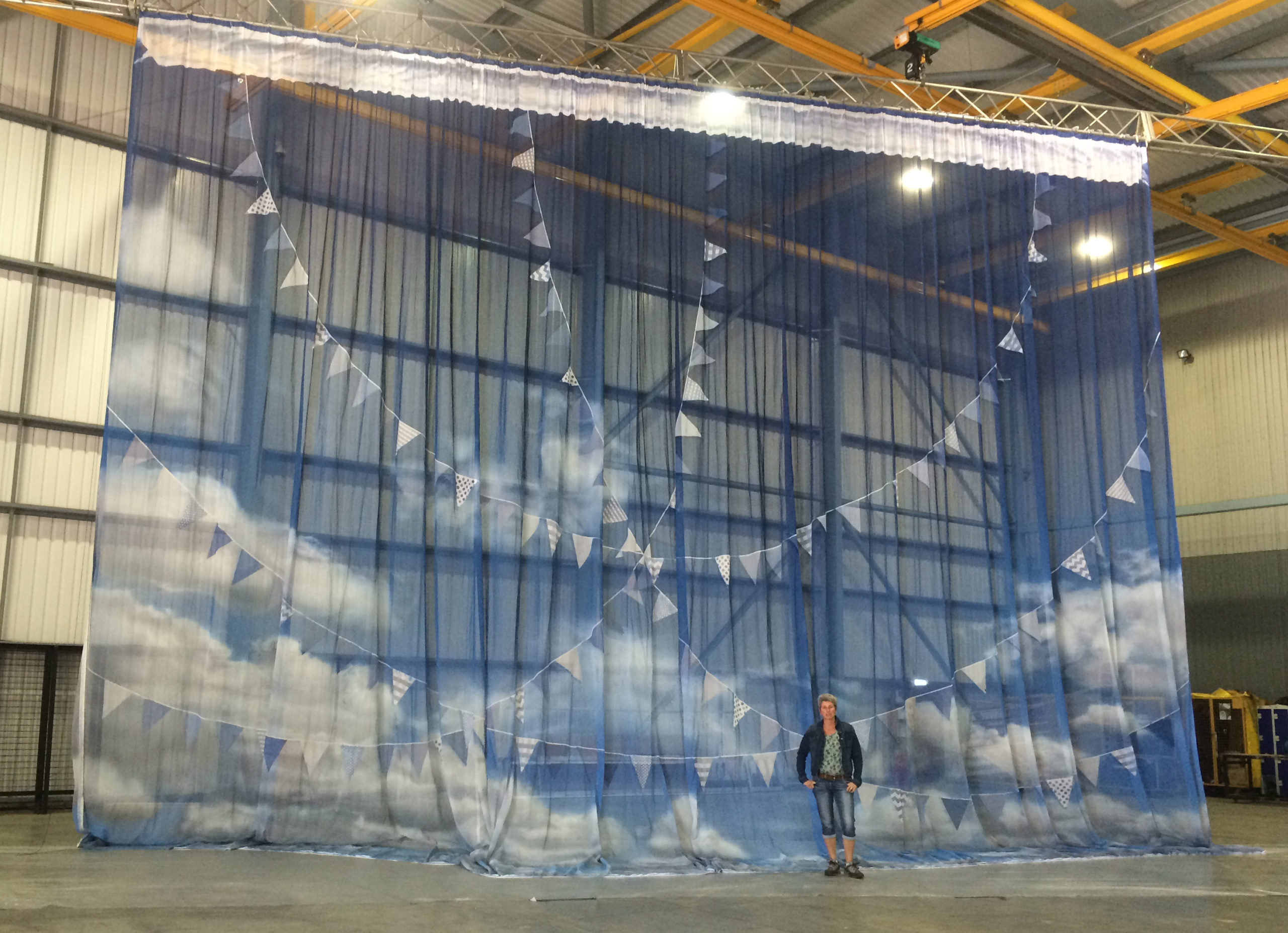 Scenic art : Cloth painting - Sam Johnson Art