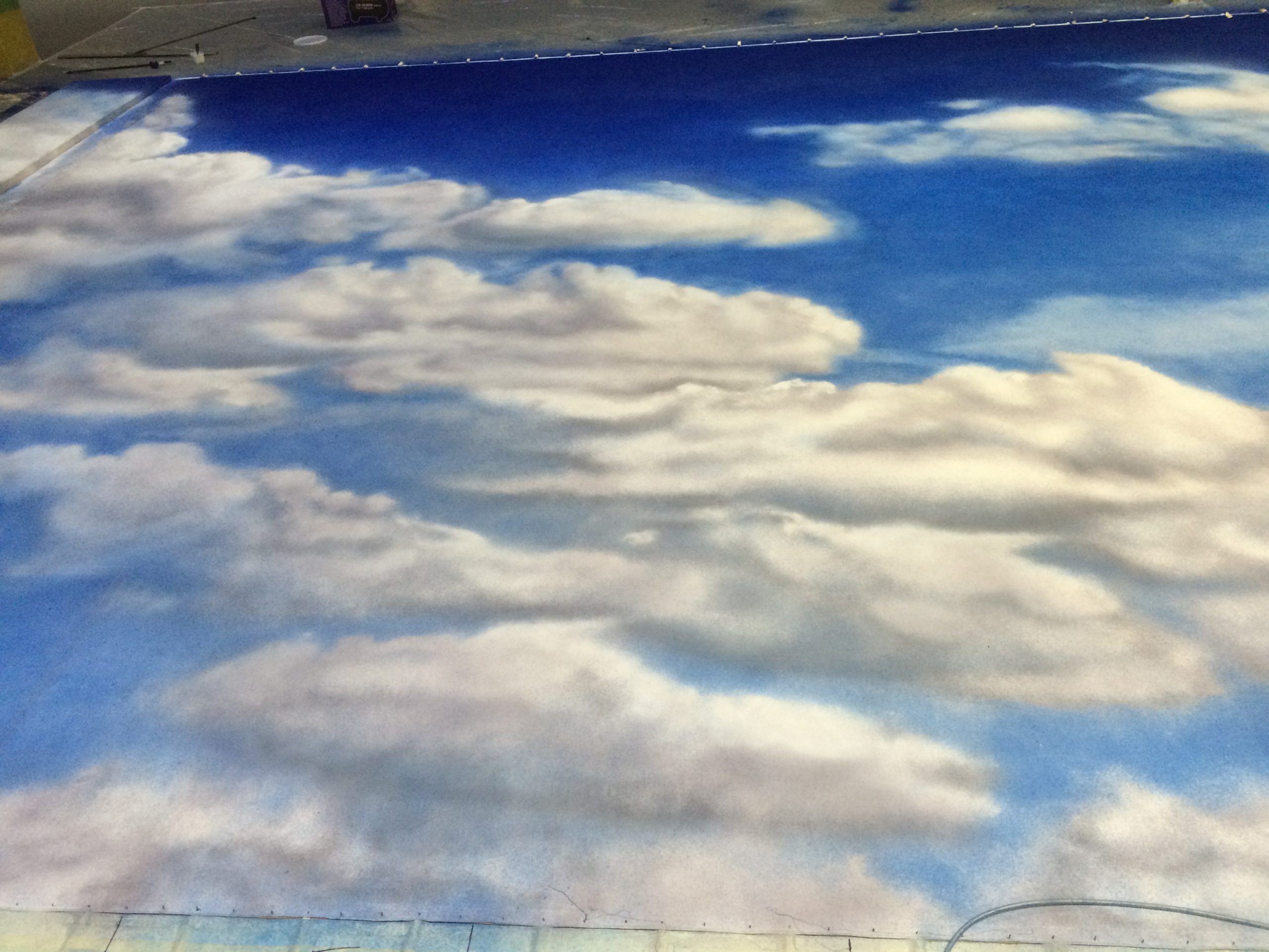 Scenic art : Cloth painting - Sam Johnson Art