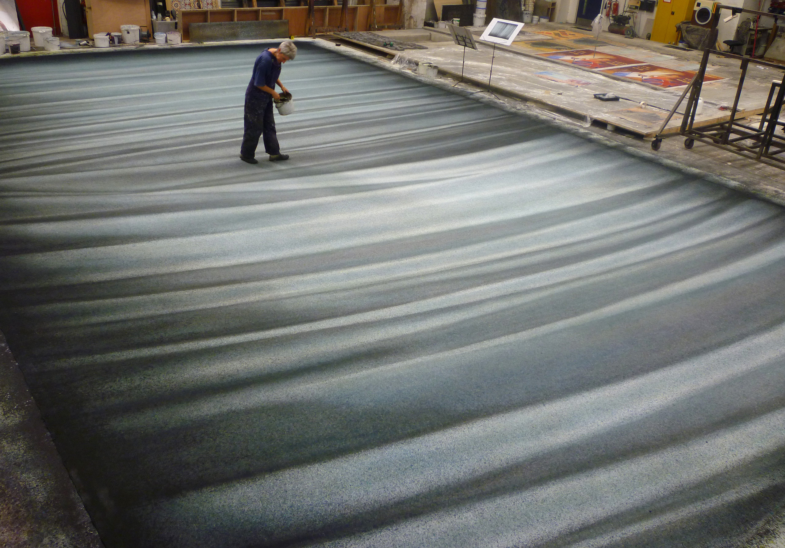 Scenic art : Cloth painting - Sam Johnson Art